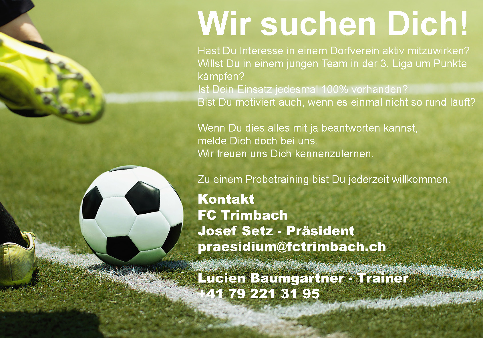 FC Trimbach – Willkommen